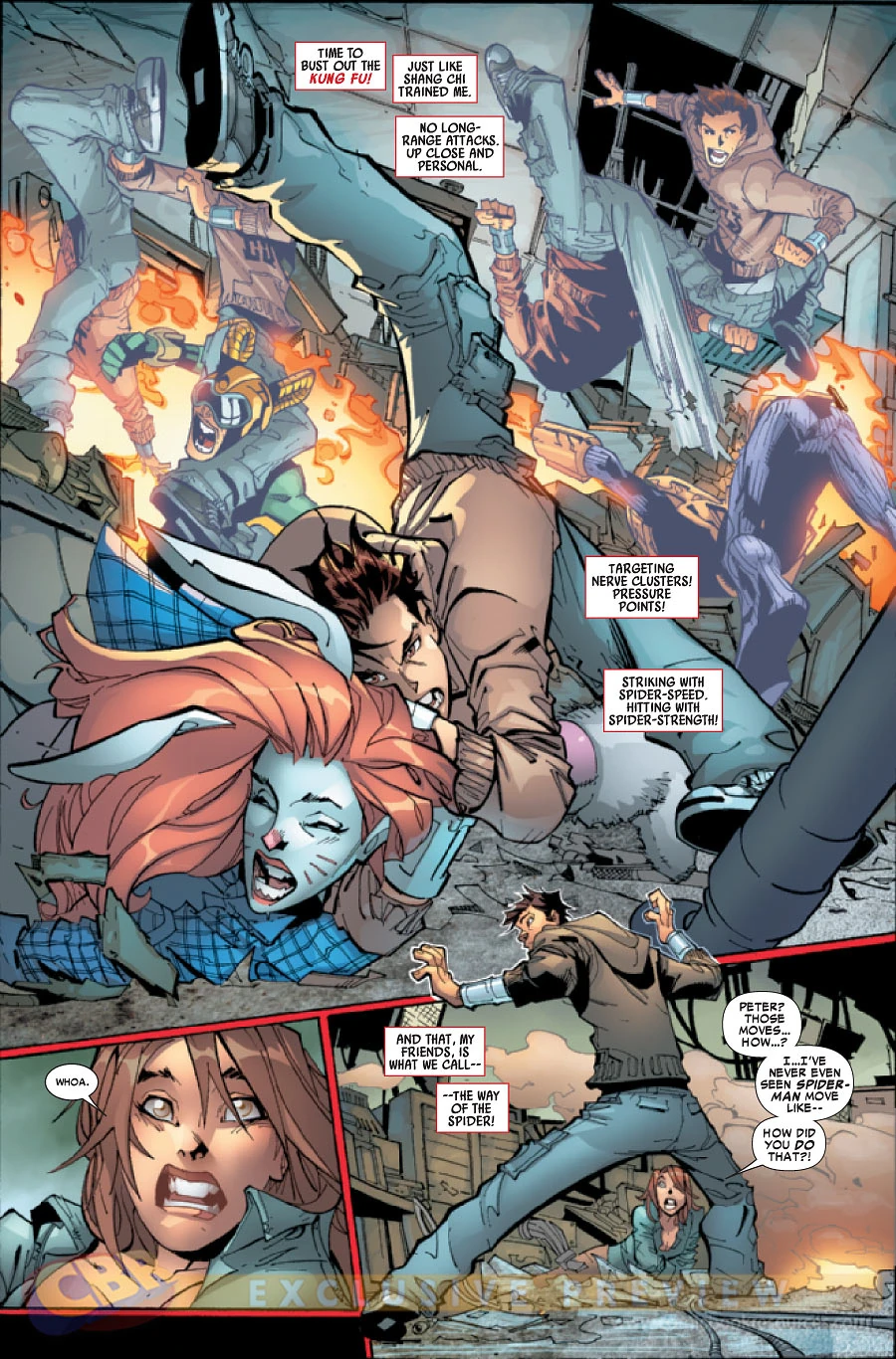 Image - The White Rabbit versus Peter Parker.jpg | Spider-Man Wiki ...