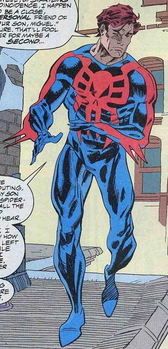 Image - Miguel O'Hara (Earth-928) 0001.jpg | Spider-Man Wiki | FANDOM ...