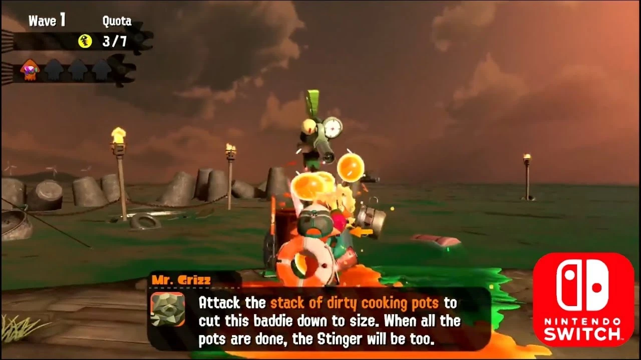 Stinger | Splatoon Wiki | Fandom