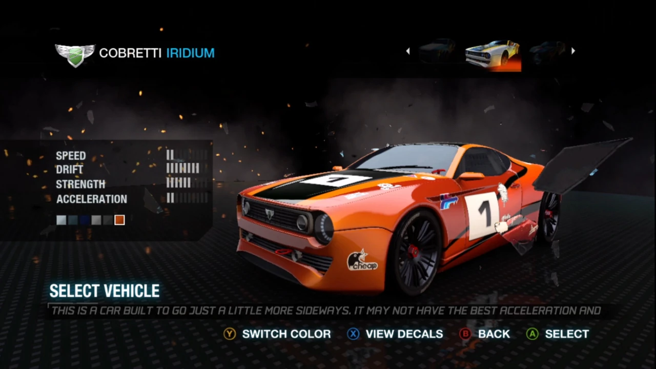 Cobretti Iridium | Split/Second Wiki | Fandom