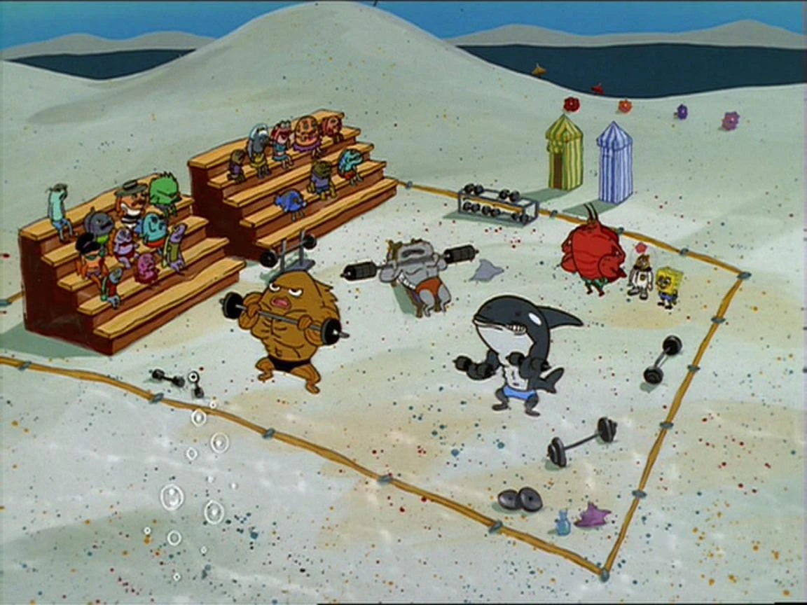 Weight Lifting Spot | Spongebob Rebuild Bikini Bottom Wiki | Fandom