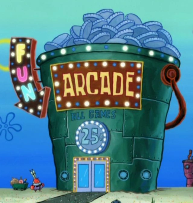 Fun Arcade | Spongebob Rebuild Bikini Bottom Wiki | Fandom