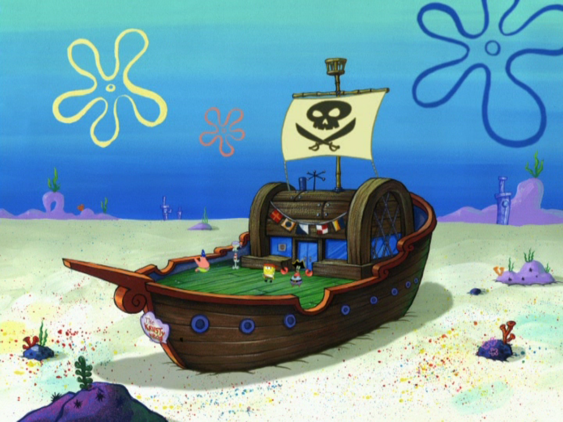 Mr Krabs Pirate Ship Encyclopedia Spongebobia Fandom Powered By Wikia