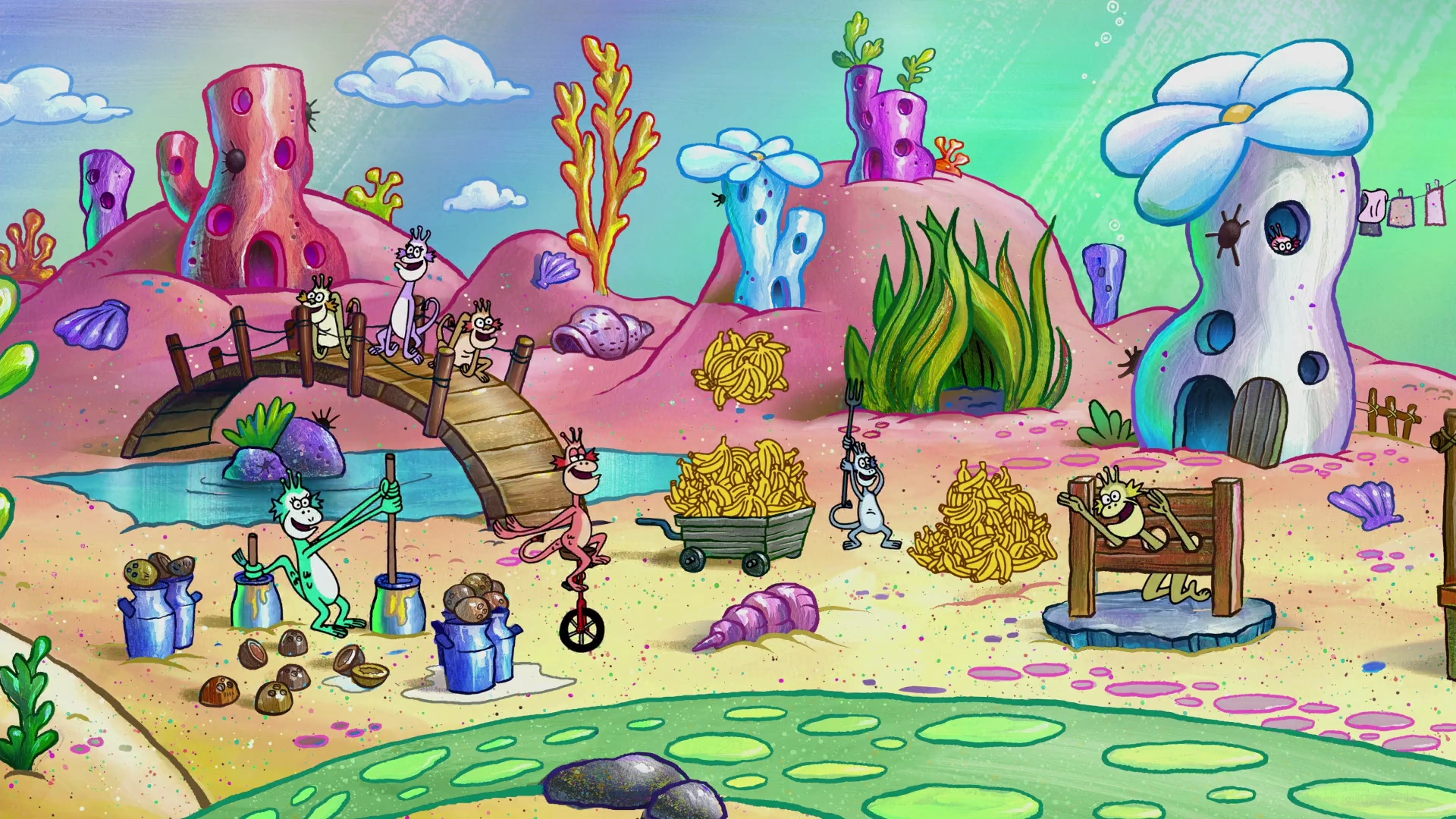Sea chimp aquarium/gallery | Encyclopedia SpongeBobia | Fandom