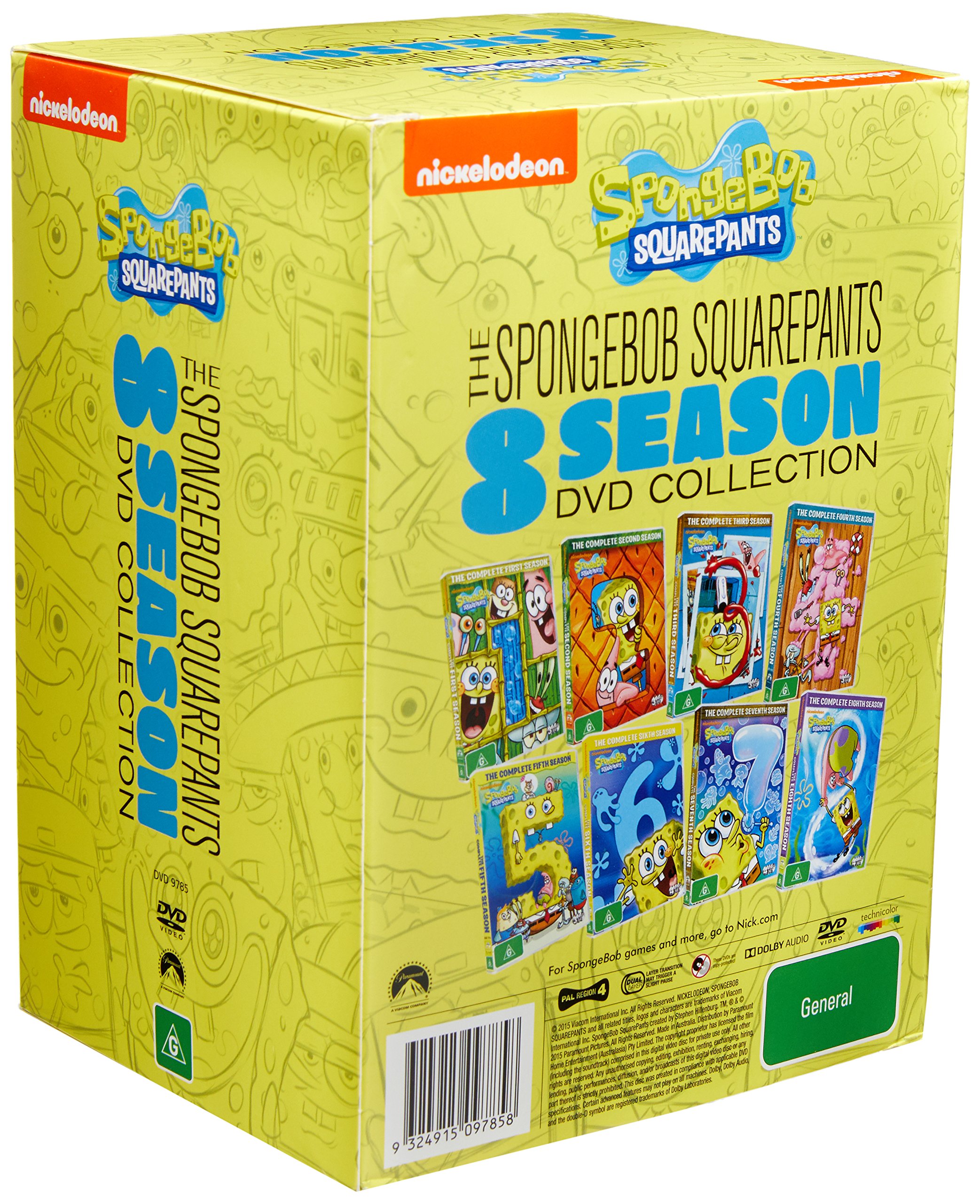 Spongebob Squarepants 2024 Dvd Deana Adrianne