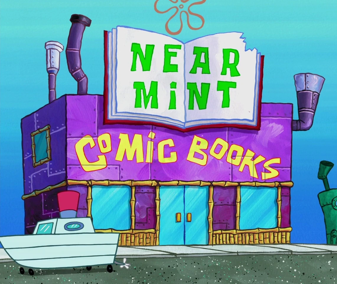 Near Mint Comic Books | Encyclopedia SpongeBobia | Fandom