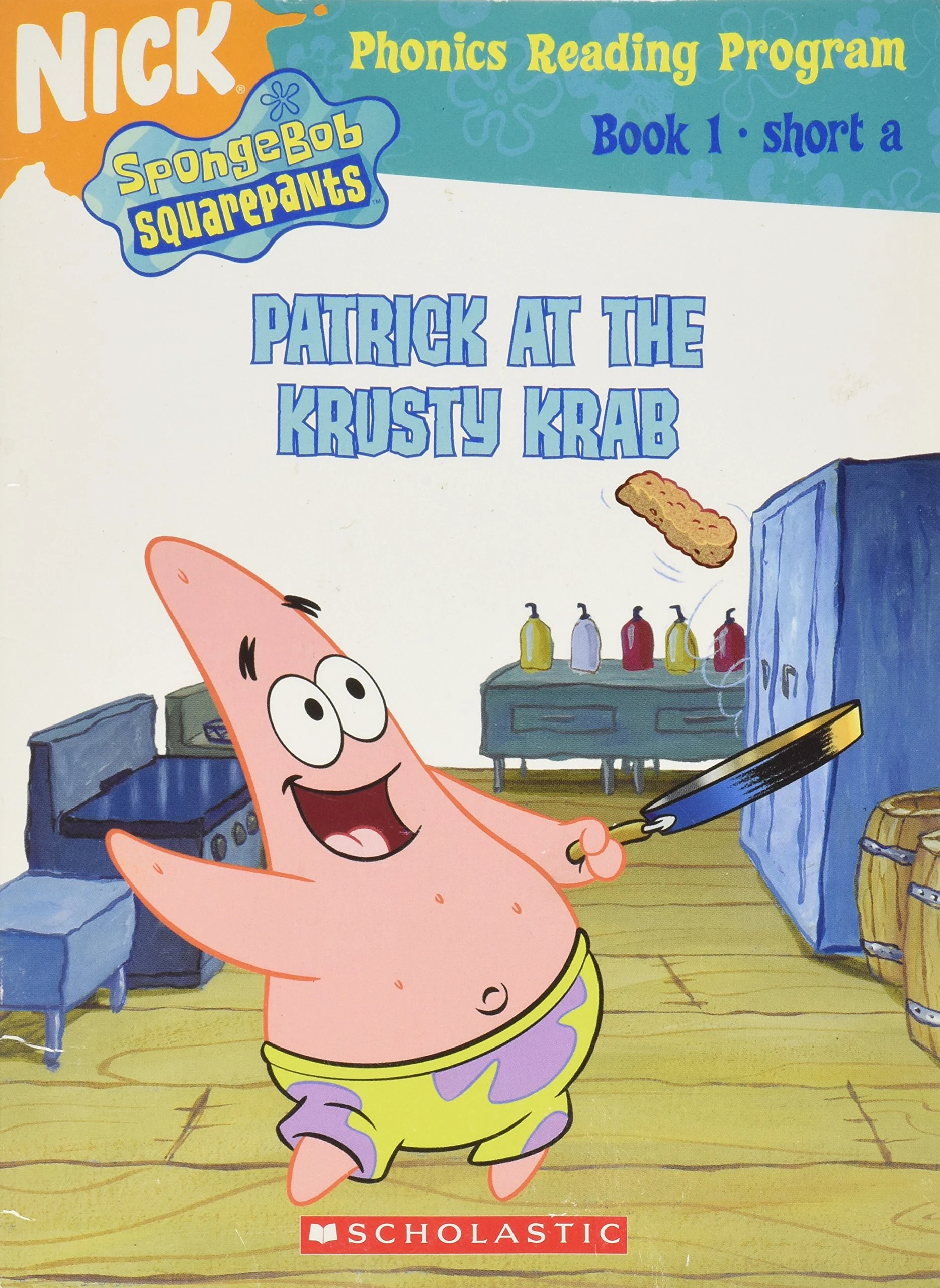 Patrick at the Krusty Krab | Encyclopedia SpongeBobia | Fandom