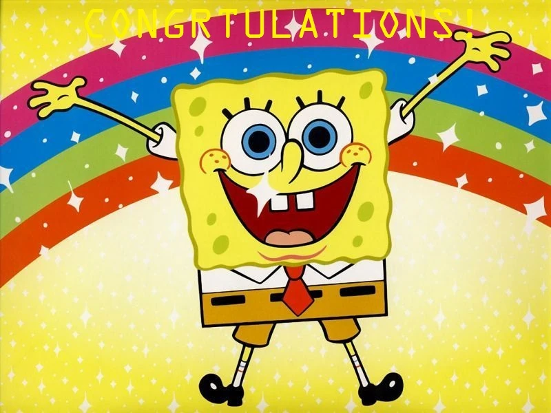 Image - Spongebob congratulations.jpg | Encyclopedia SpongeBobia | FANDOM powered by Wikia