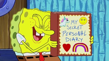 My Secret Personal Diary | Encyclopedia SpongeBobia | Fandom