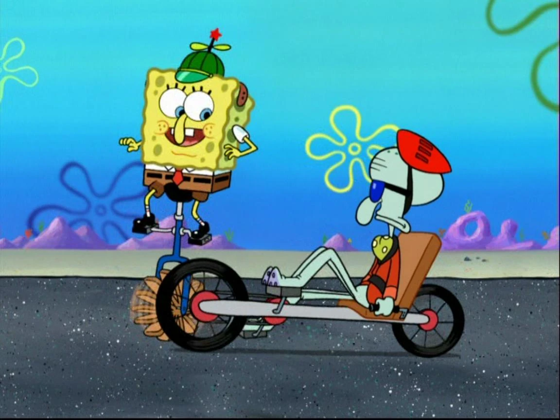 Squidward's recumbent bicycle/gallery | Encyclopedia SpongeBobia ...