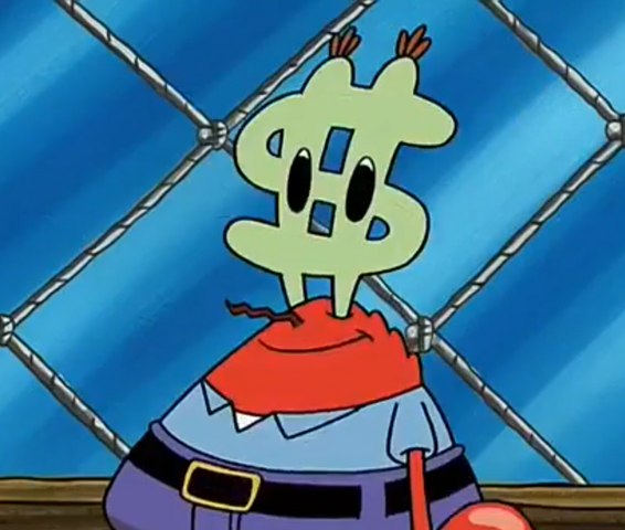 Image Mr Krabs And His Money Eyespng Encyclopedia Spongebobia Fandom Powered By Wikia