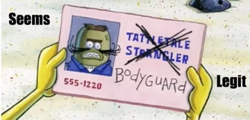 Image - Tattletale Strangler's Card.jpg | Encyclopedia SpongeBobia ...