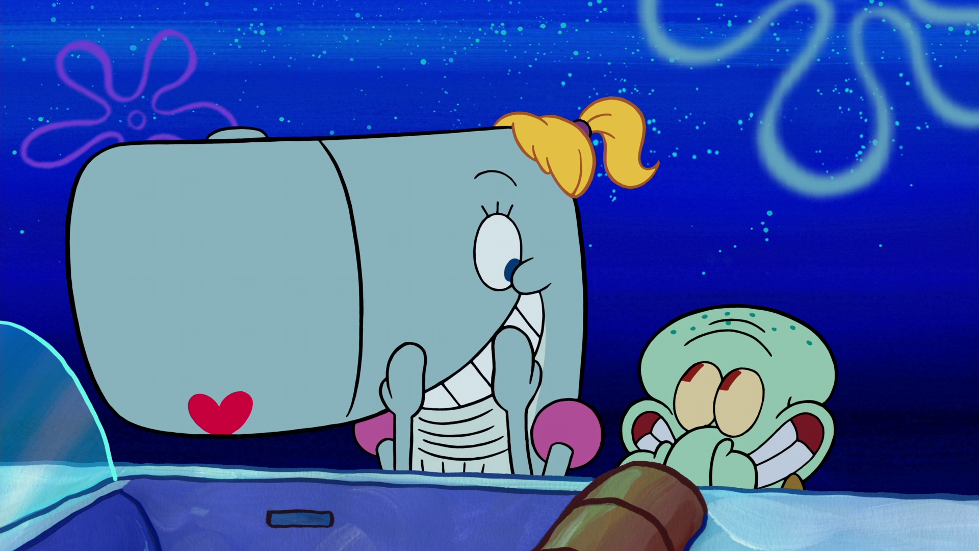 Squidward Pearl Relationship Encyclopedia Spongebobia Fandom Powered By Wikia
