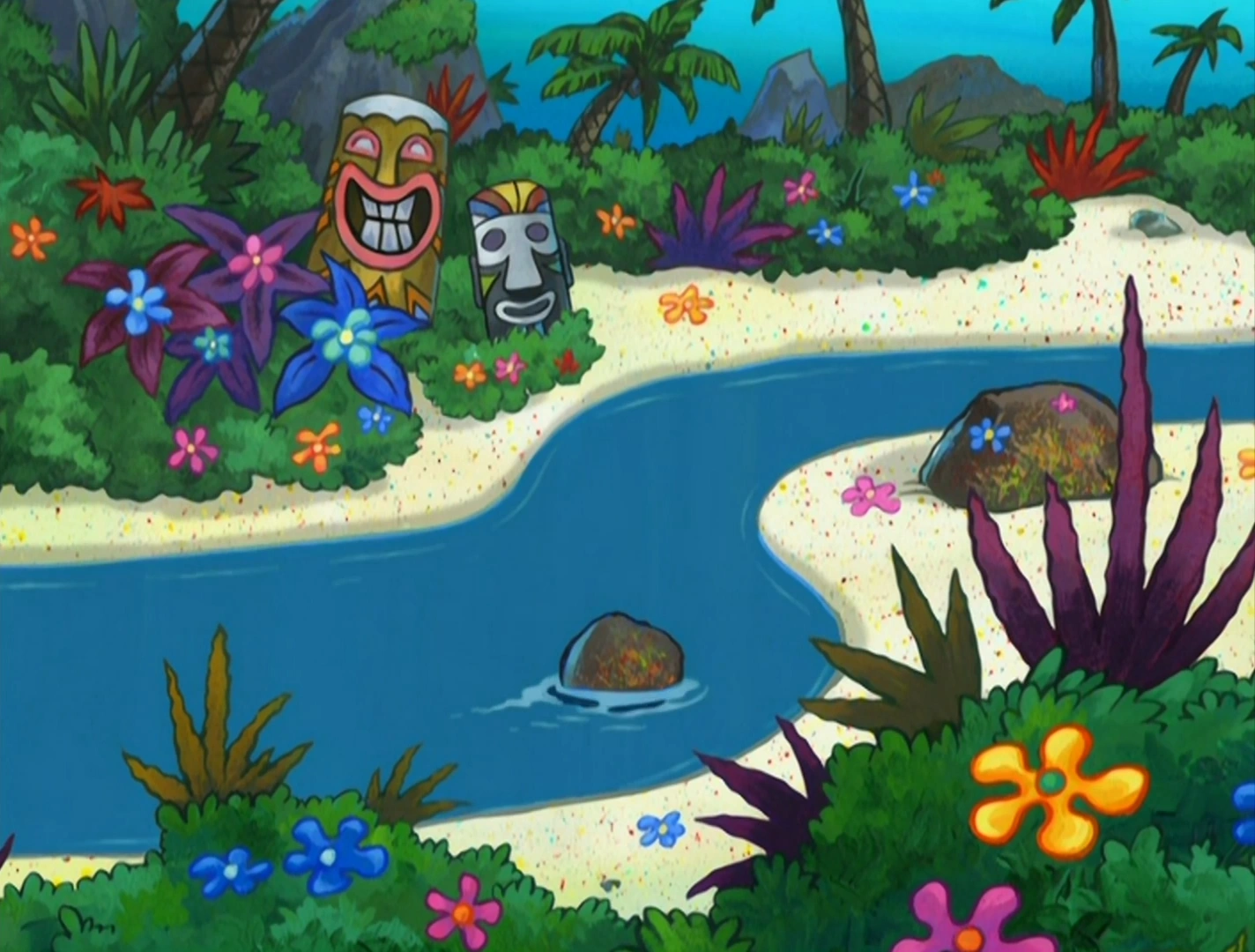 Enchanted Tiki Island | Encyclopedia SpongeBobia | Fandom