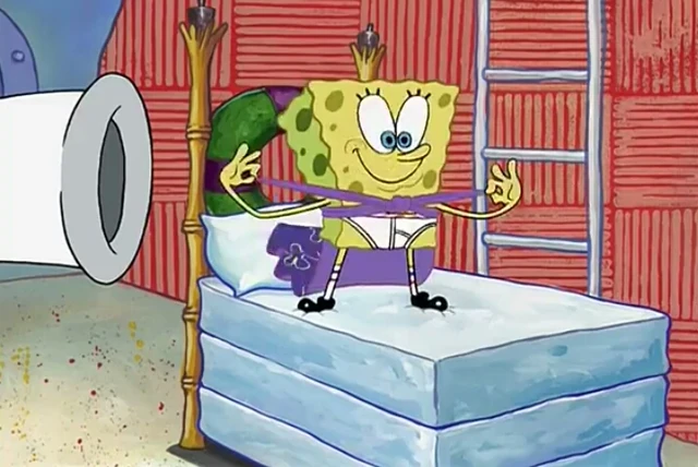 Image - SpongeBob blanket cape.jpg | Encyclopedia SpongeBobia | FANDOM ...