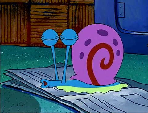 Image - Gary's snoring and meowing.png | Encyclopedia SpongeBobia ...