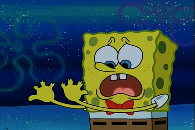 Image - SpongeBob breaks his fingers.jpg | Encyclopedia SpongeBobia ...