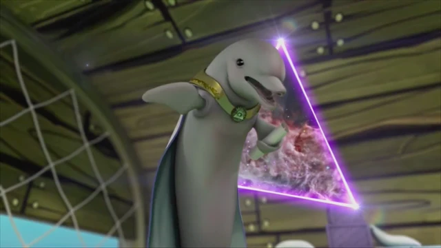 Image - Bubbles the Talking Dolphin in SpongeBob HeroPants.png ...