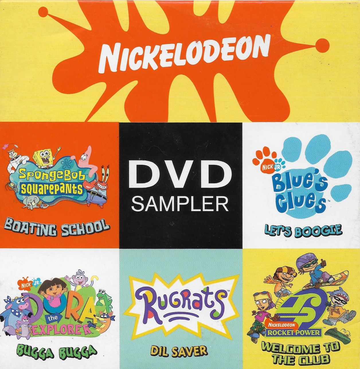Nickelodeon DVD Sampler | Encyclopedia SpongeBobia | FANDOM powered by ...