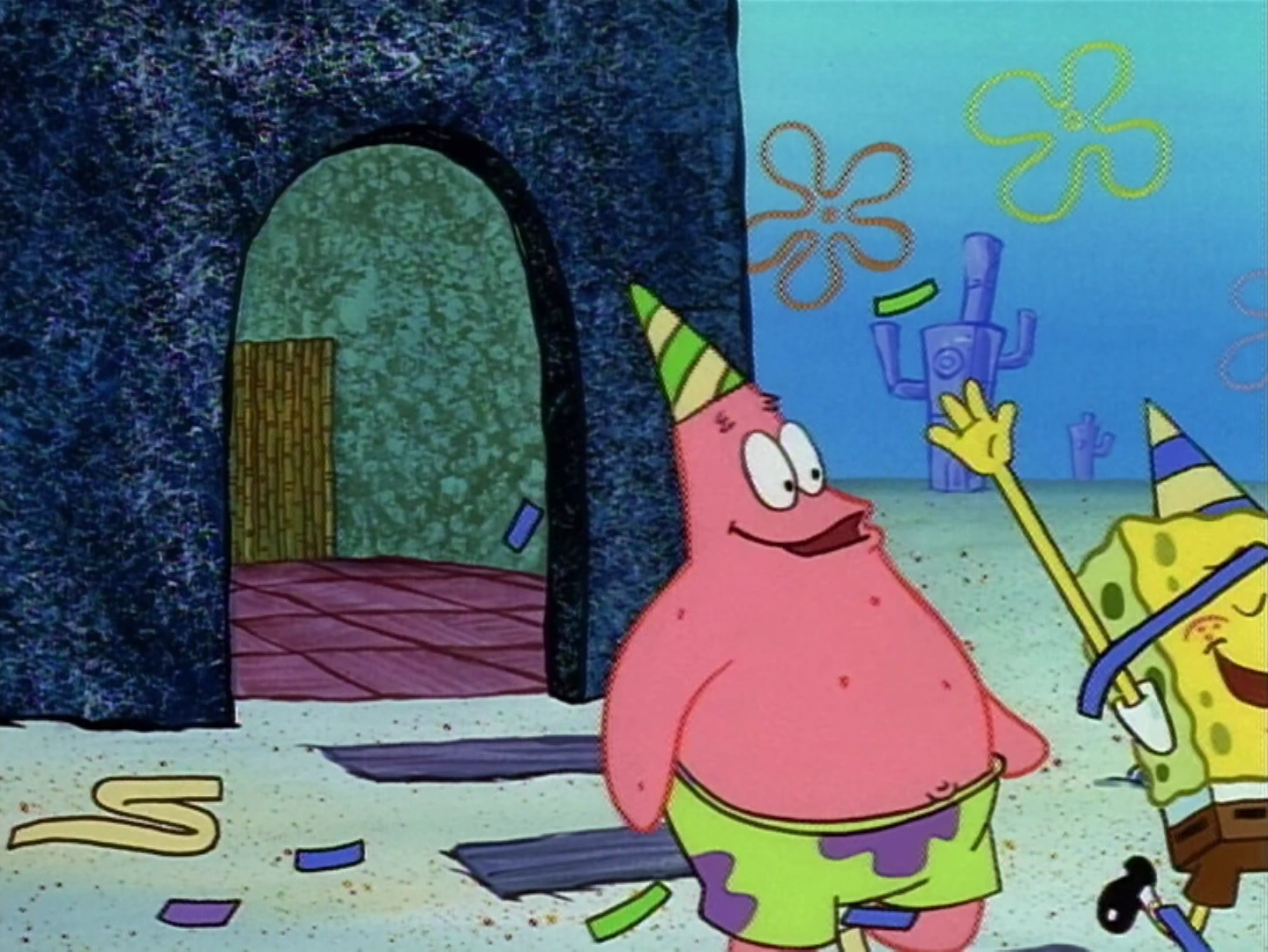 Pin-the-tail-on-the-seahorse | Encyclopedia SpongeBobia | Fandom