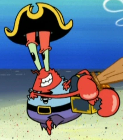 Image - Young Mr. Krabs as a Pirate.png | Encyclopedia SpongeBobia ...