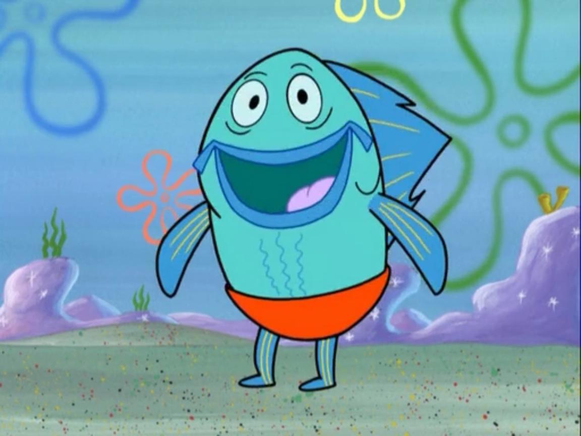 Beberapa Karakter Figuran Di Serial Kartun Spongebob