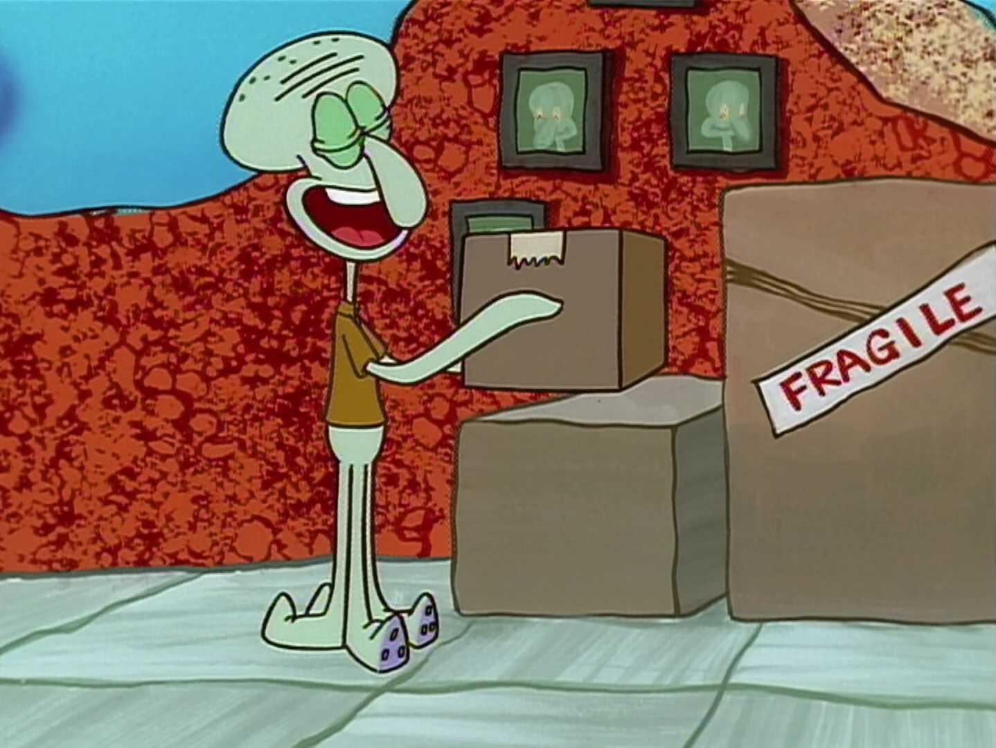 Squidward's self-portraits/gallery | Encyclopedia SpongeBobia | FANDOM ...