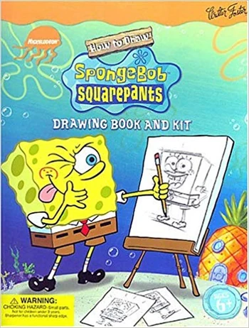 How to Draw SpongeBob SquarePants Drawing Book and Kit | Encyclopedia ...