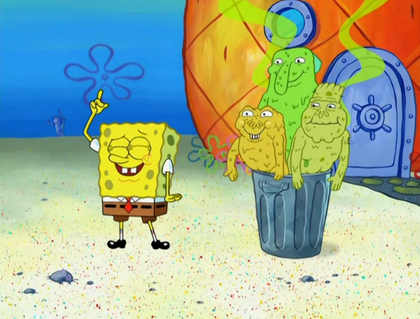 Slimy trash can creatures/gallery | Encyclopedia SpongeBobia | Fandom