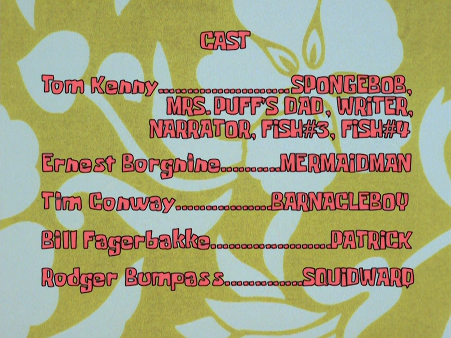 Image - SpongeBob SquarePants Doing Time Credits.png | Encyclopedia ...