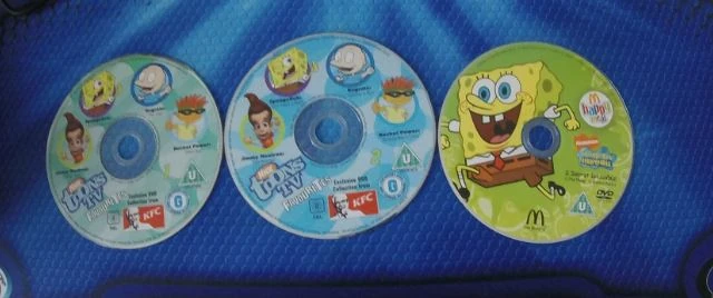 Spongebob KFC and McDonald's DVDs? | Fandom