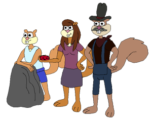 Cheeks Family | SpongeBob & Friends Adventures Wiki | FANDOM powered by ...