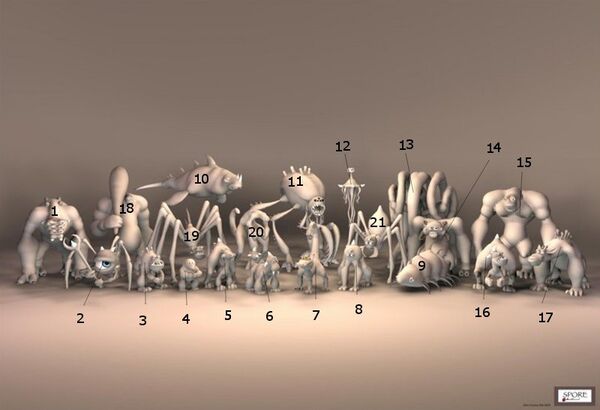 Unidentified Creatures | SporeWiki | FANDOM powered by Wikia Unidentified Creatures | SporeWiki | FANDOM powered by Wikia