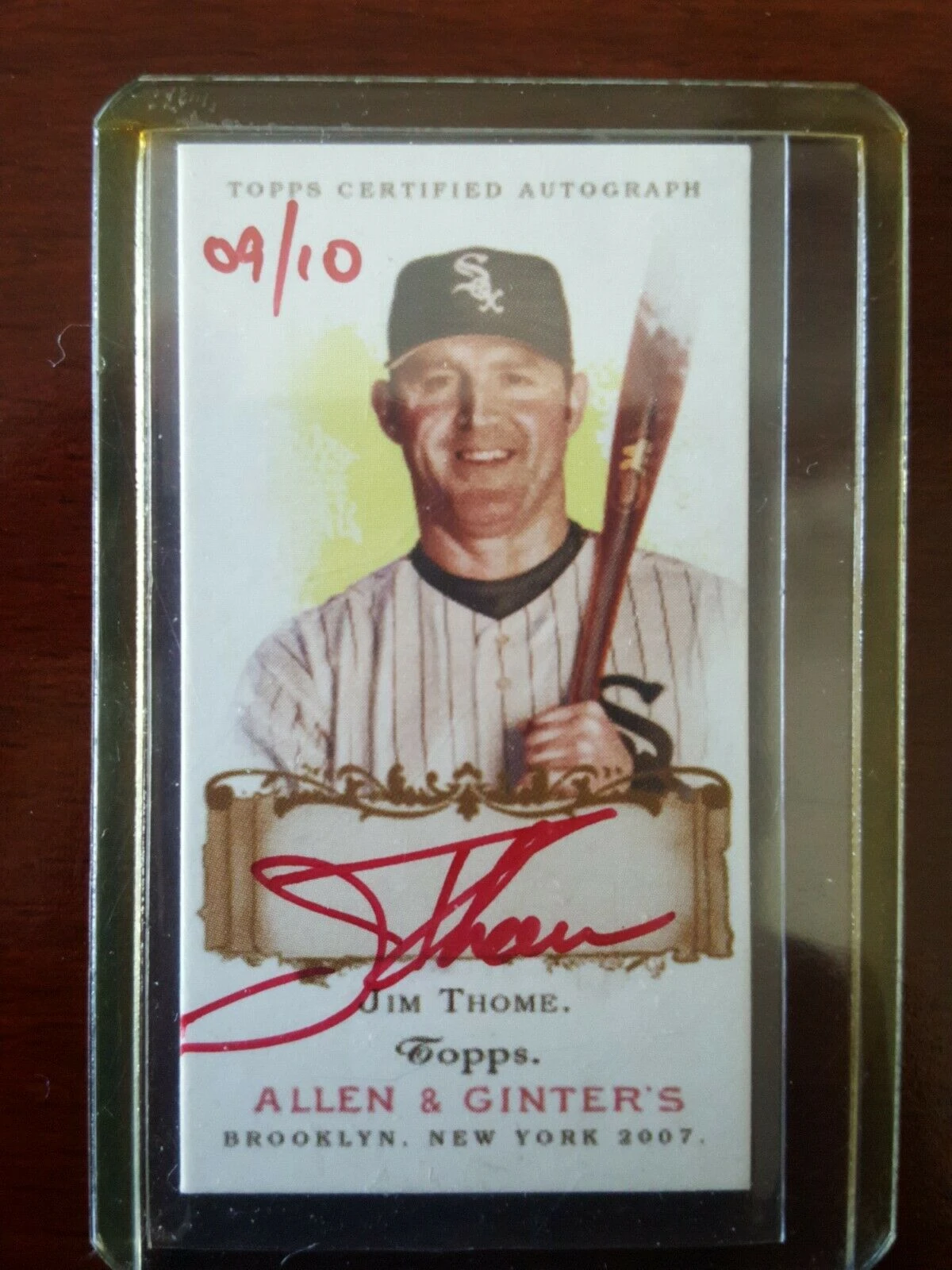 2007 Topps Allen and Ginter Autographs | Baseball Cards Wiki | Fandom