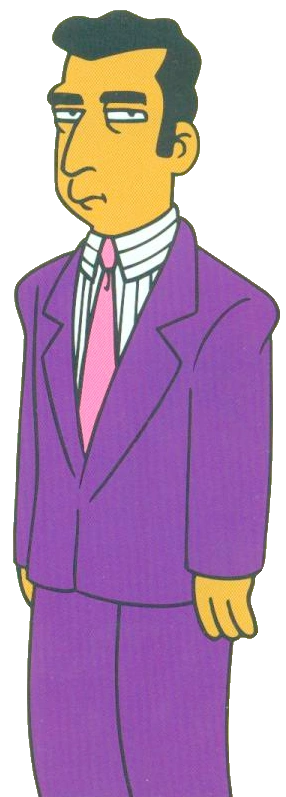 Image - Johnny Tightlips (Official Image).PNG | The Simpsons ...