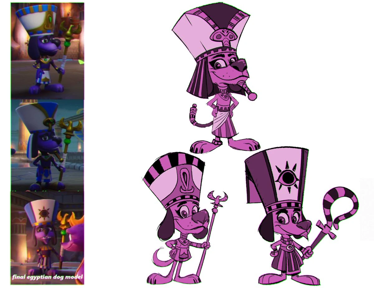 Egyptian Dogs | Spyro Wiki | Fandom