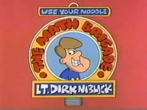 Dirk Niblick of the Math Brigade | Square One Television Wiki | Fandom
