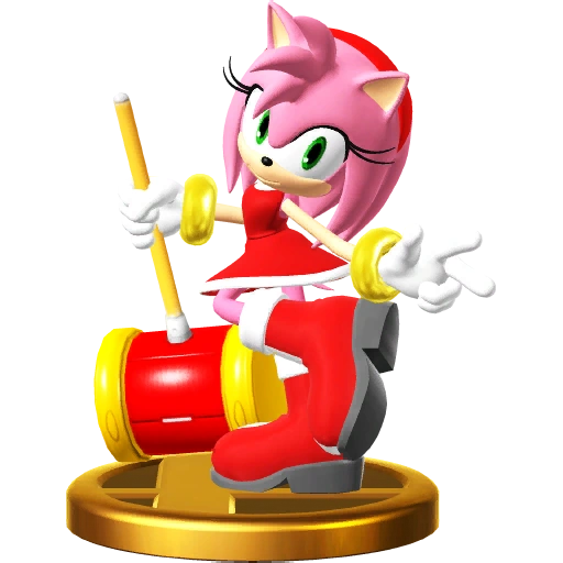 Imagen - Trofeo de Amy SSB4 (Wii U).png | SmashPedia | FANDOM powered ...