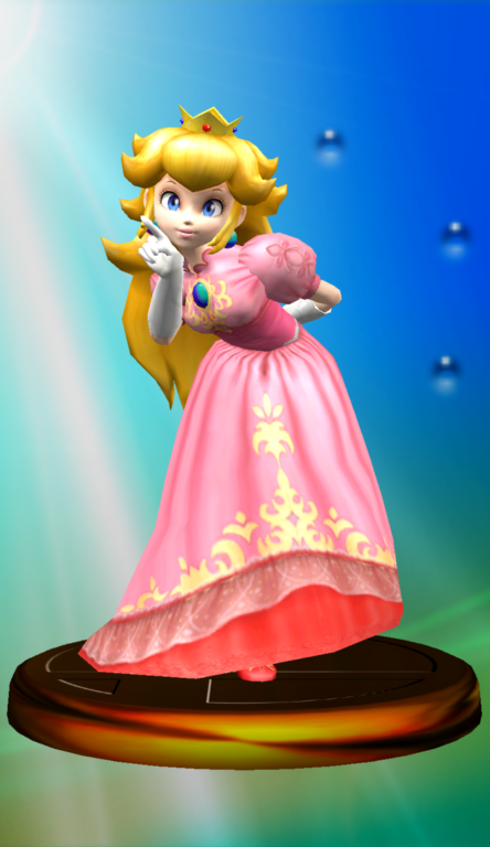 Imagen - Trofeo de Peach (Smash 1) SSBM.png | SmashPedia | FANDOM ...