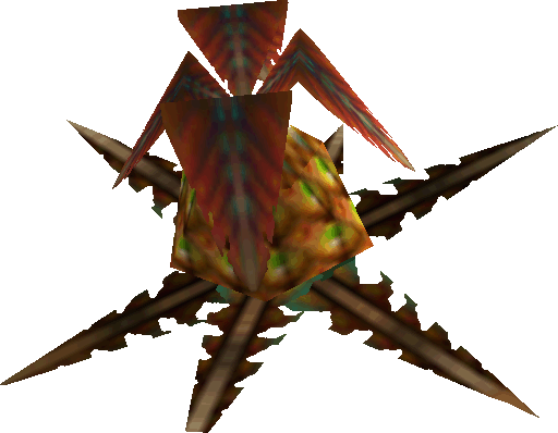 Imagen - Captura del modelo 3D de Peahat en The Legend of Zelda Ocarina ...