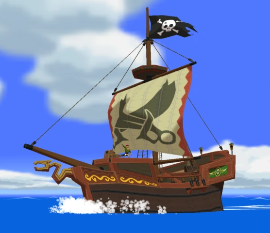 Imagen - Barco pirata de Tetra en TLoZ The Wind Waker.png | SmashPedia ...