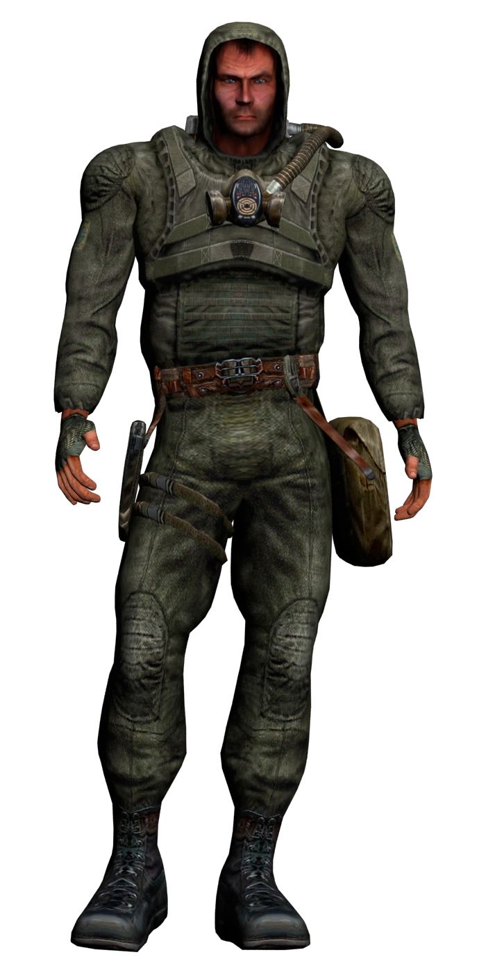 STALKER Loner Sunrise suit V3 (Wolf) Minecraft Skin