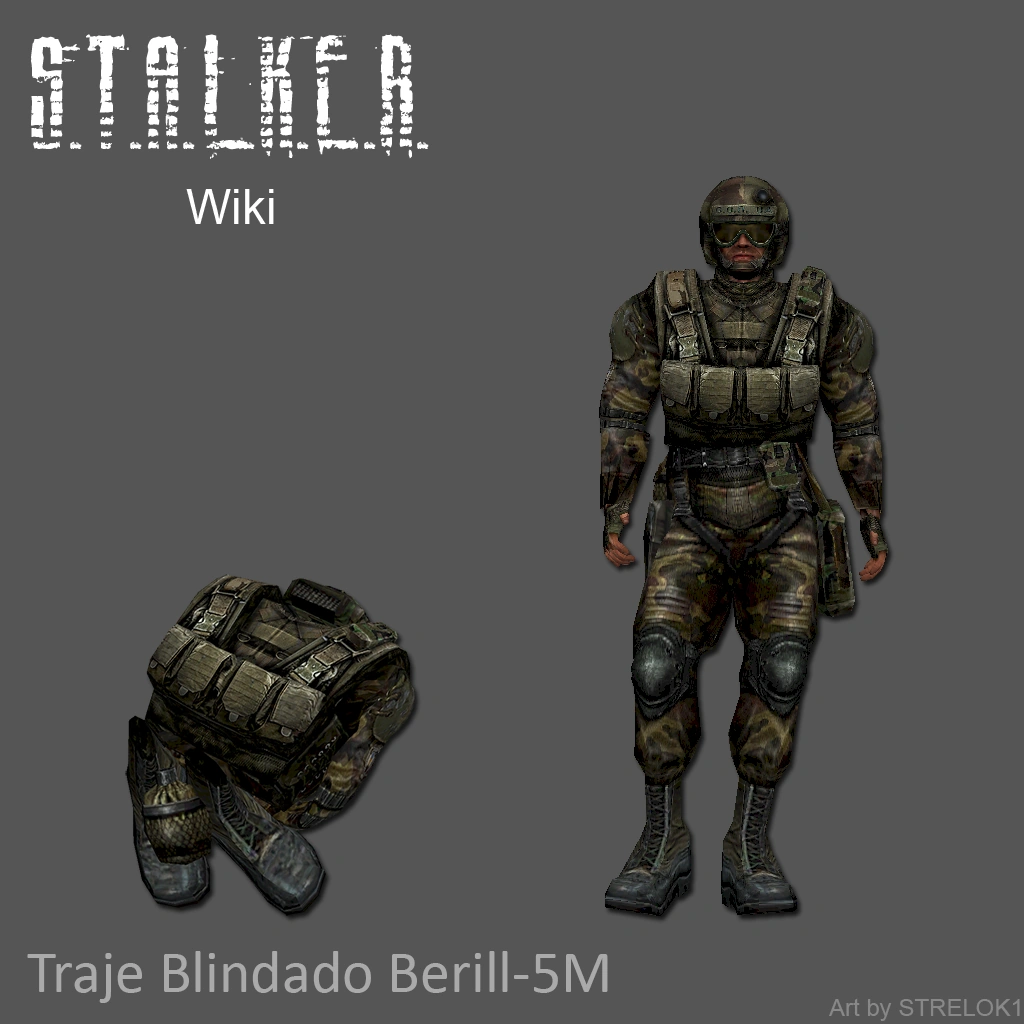 Traje blindado Berill-5M | Wiki STALKER | Fandom