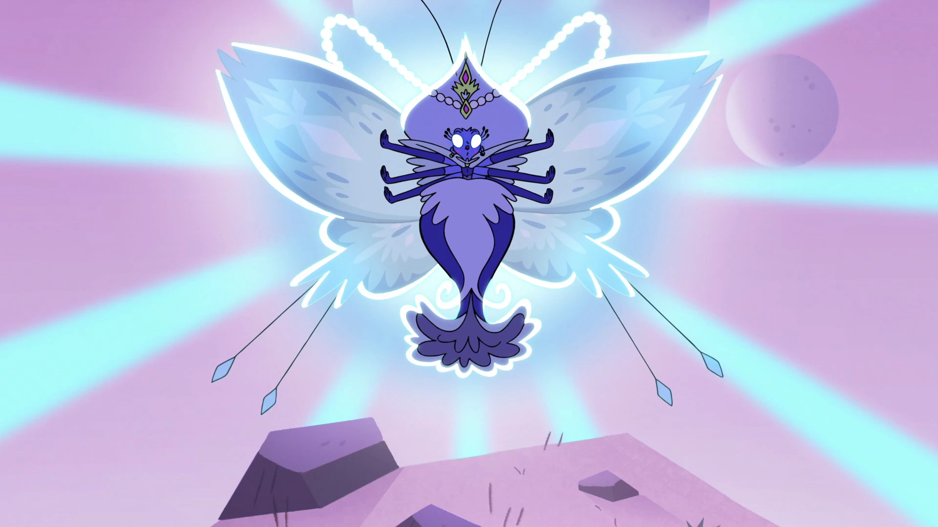 Image - S2E15 Queen Butterfly's mewberty form.png | Star vs. the Forces ...