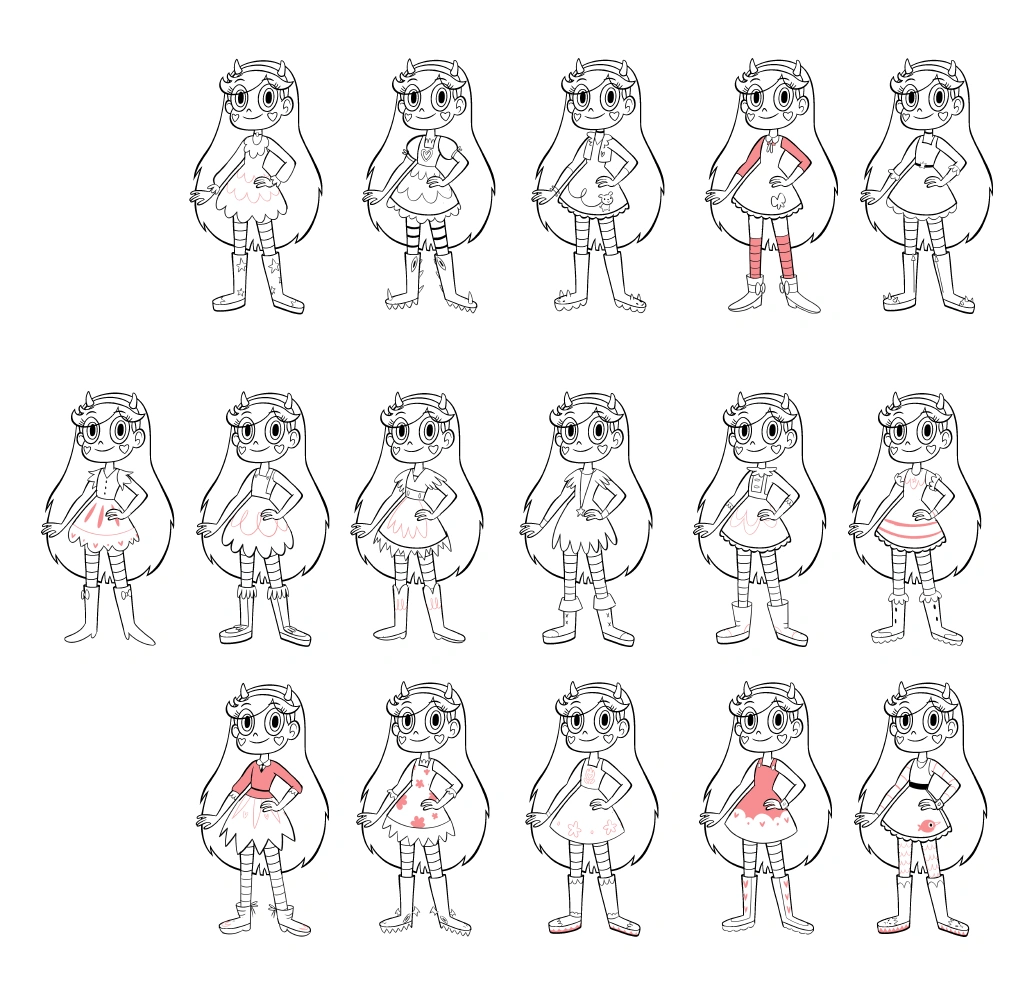 Image - Star Butterfly S3 concept.png | Star vs. the Forces of Evil ...