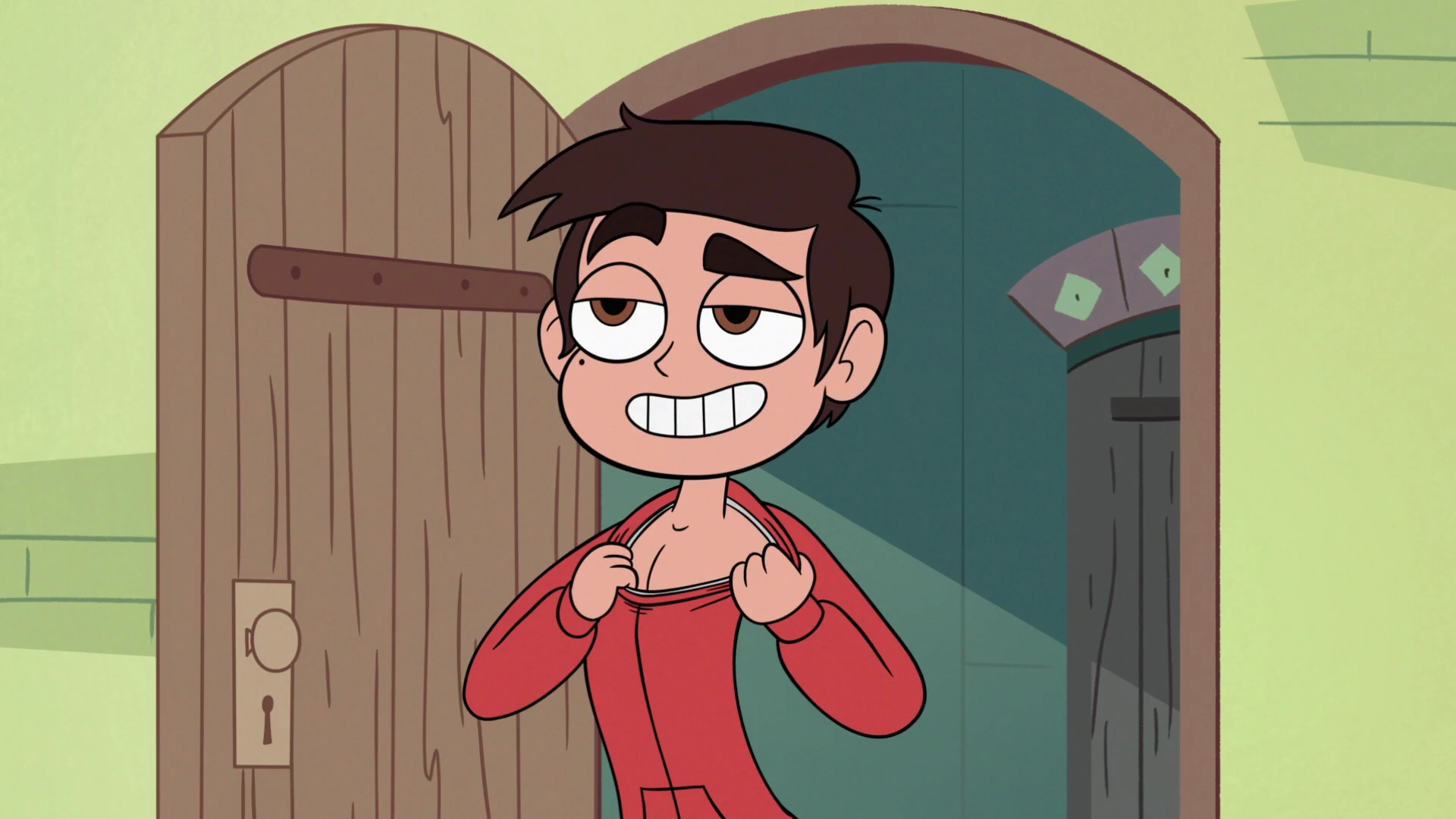 Image - S2E25 Marco Diaz revealing his chest hair.png | Star vs. the Forces of Evil Wiki ...