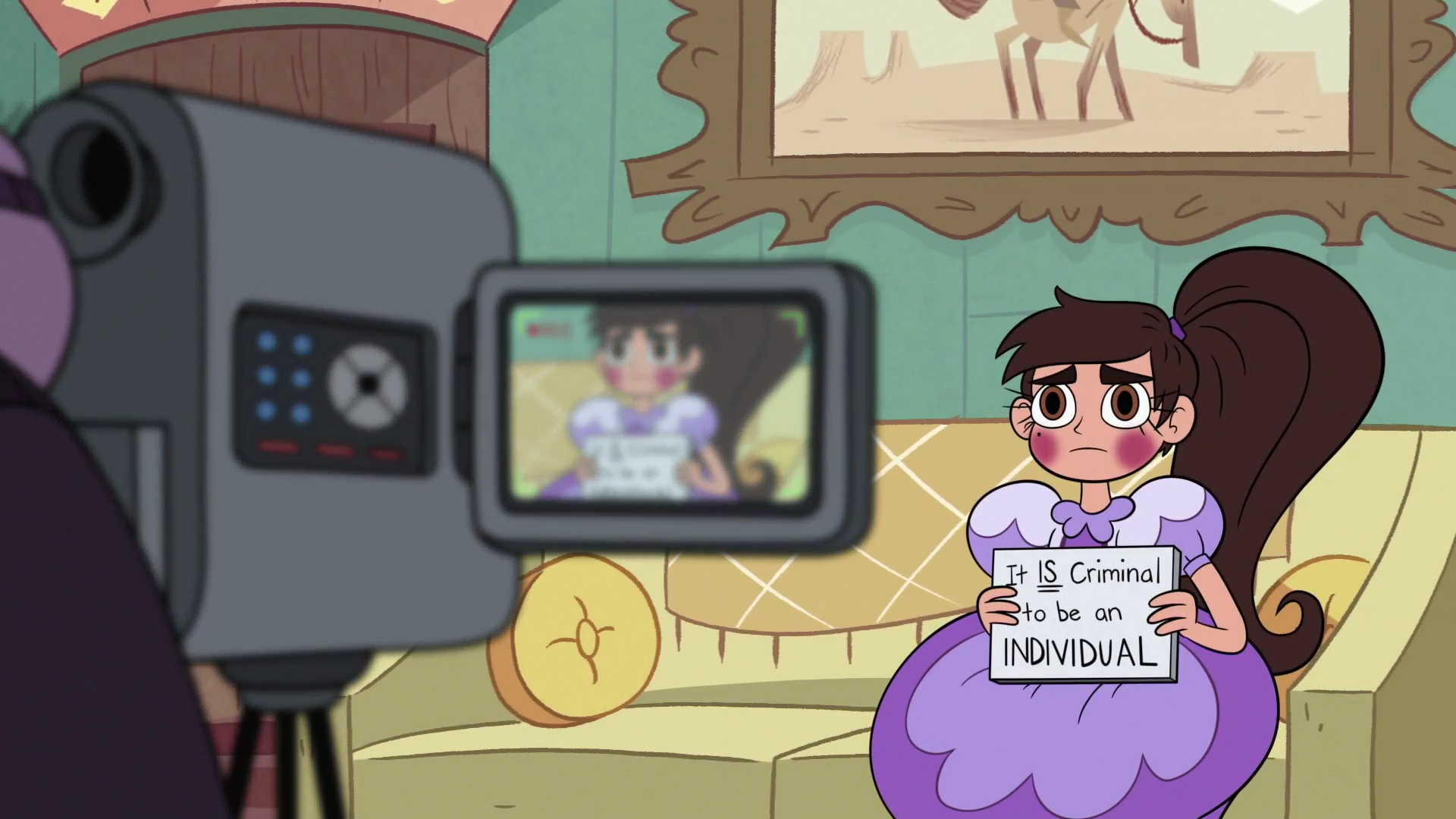 Image - S2E36 Princess Marco on camera.png | Star vs. the Forces of ...