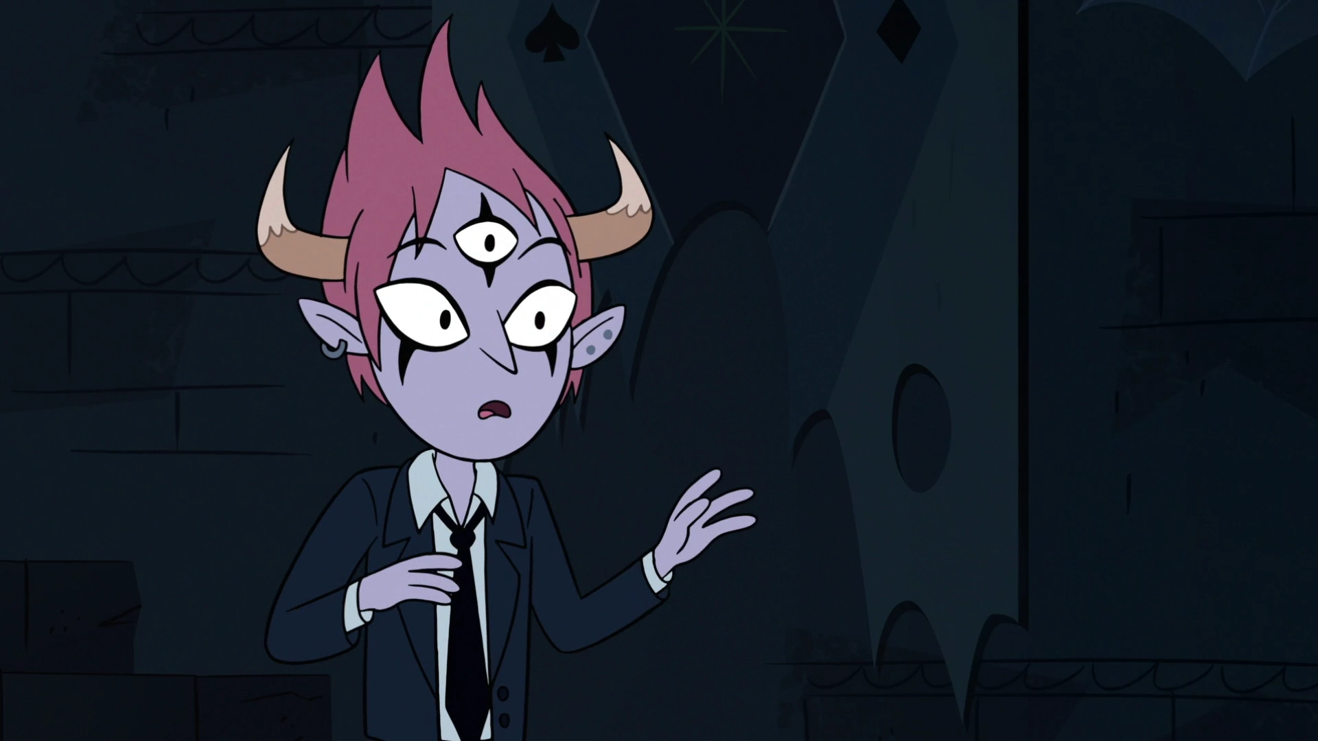 Image - S3E24 Tom Lucitor looking surprised.png | Star vs. the Forces ...