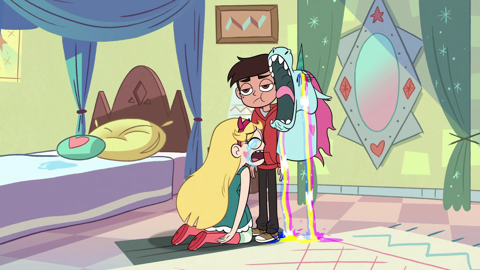 Image - S2E33 Star and Pony Head crying on Marco.png | Star vs. the Forces of Evil Wiki | FANDOM ...