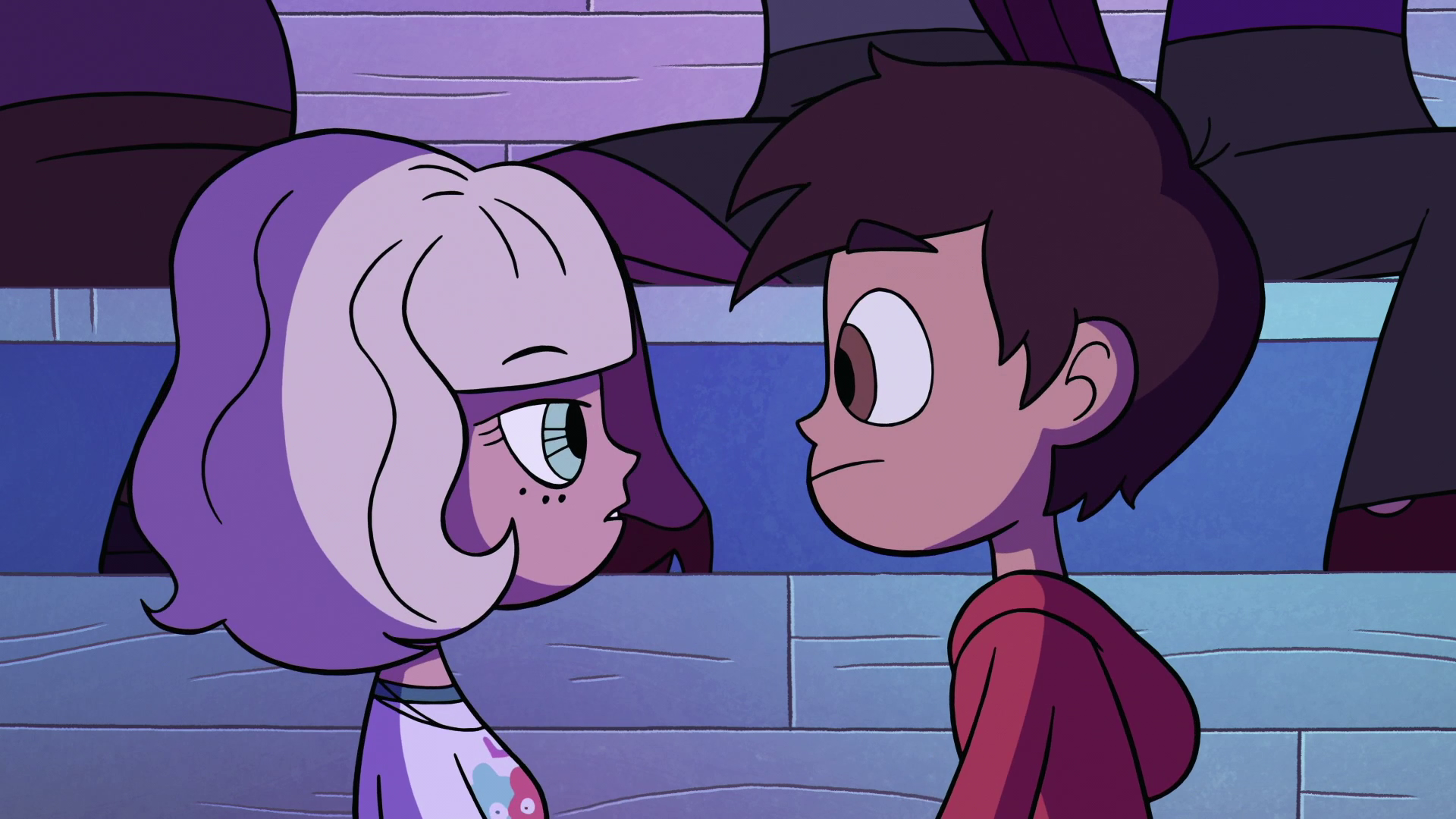 Image S2e39 Marco And Jackie Look At Each Otherpng Star Vs The Forces Of Evil Wiki